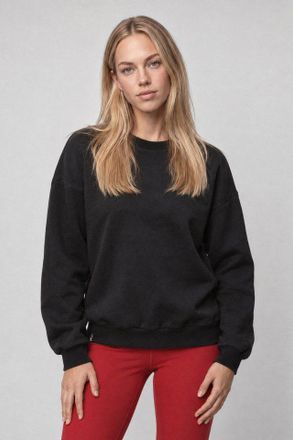 Alife And Kickin Sweatshirt R&uuml;ckenprint Miss Sunshine, Relaxed Fit, gerippte B&uuml;ndchen