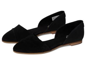 Toms Mocassins plats Jutti DOrsay pour femme, noir, 40 EU