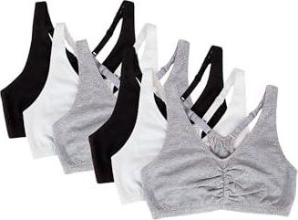 Fruit Of The Loom Lot de 3 Soutiens-Gorge réglables pour Femme - Multicolore - 105