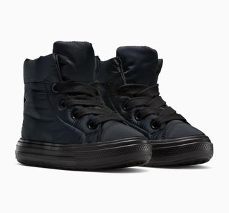 Converse Sneakerboots CONVERSE CHUCK TAYLOR ALL STAR ELEMENTS BOOT, Damen, Gr. 37,5, schwarz (schwarz, schwarz, schwarz), Polyester, Schuhe Sneakerboots, Topse