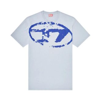 Diesel Diesel T-shirts und Poloshirts - - Tops - Herren - Grau - L