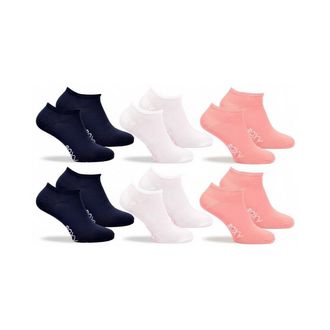 Roxy Lot Chaussettes Courtes Sneaker- Pack de 6 Paires 3262X6
