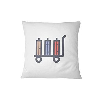 Questo Casa Dekorativ Kissenhülle, Kissenbezug, Zierkissenbezug, Wohnkultur, Für Sofa, Kaffeestube, Größe: 45X45 cm - Entworfen und hergestellt in der Türkiye