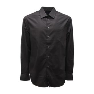 Armani Camicia Modern Fit Hemd - - Shirts - Herren - Schwarzk - S