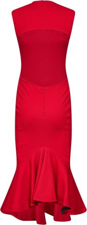 Jacquemus The Palmier Midi Dress - Red