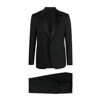 Tagliatore Single Breasted Suits - - Suits - Herren - Schwarzk - XL