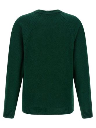 J.W.Anderson Logo-Embroidered Wool Sweater - Green