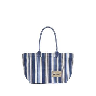Isabel Marant Sac cabas Yenky Zipped en coton &agrave; rayures