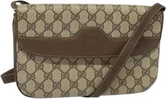 Gucci Pre-owned Cuir sacs-gucci - Femme - Pre-owned - Beige - Taille: ONE Size