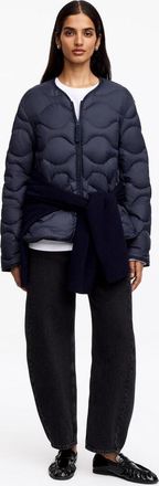 Arket Re:Down Liner-Steppjacke -Blau