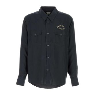 Visvim Slate Rayon Shirt - - Shirts - Herren - Schwarzk - L