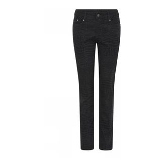 C.Ro Graue Schlangenmuster Hose - - Jeans - Damen - Schwarzk - S