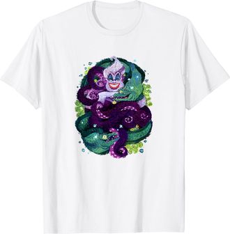 Disney The Little Mermaid Ursula Sea Witch Painting T-Shirt