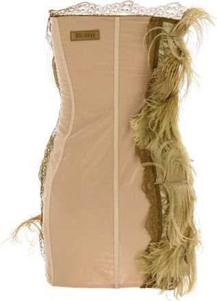 The Attico Dress Mini Dress - Yellow
