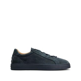 Tod's Homme, Chaussures, Bleu, Taille: 44 EU Baskets Bleues, Lacets, Semelle en Caoutchouc