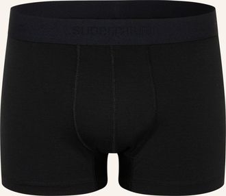 super.natural Funktionsw&auml;sche-Boxershorts Lux Mit Merinowolle schwarz
