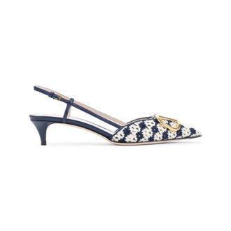 Valentino Garavani V Logo Signature Slingback - - Shoes - Damen - Mehrfarbig - 40 EU