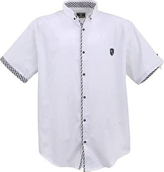 Lavecchia Mens Shirt White, Taille:6XL