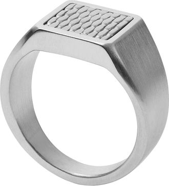 Skagen Damen-Edelstahl-Ring, Silber