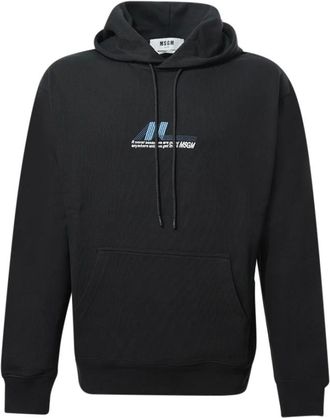 Msgm Msgm, Homme, Sweatshirts et sweats &agrave; capuche, Noir, Taille: XL Msgm Sweaters Black