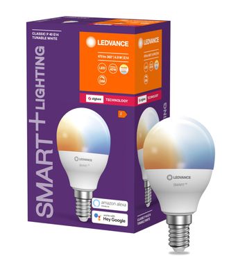 Ledvance SMART+ Miniballform mit ZigBee Technologie P40 E14 Tunable White 2700-6500K
