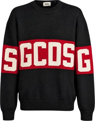 GCDS Gcds, Homme, Pulls, Noir, Taille: XL Pulls &agrave; col rond