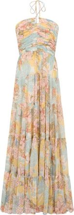 Ralph Lauren Femme, Robes, Multicolore, Taille: 34 FR Robe Maxi Drap&eacute;e