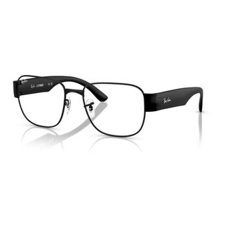 Ray-Ban Homme, Accessoires, Noir, Taille: 55 MM Montures de Lunettes Noires - Modèle Élégant