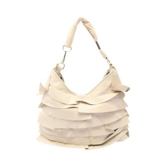 Saint Laurent Pre-owned Sac bandouli&egrave;re vintage - Femme - Pre-owned - Beige - Taille: ONE Size