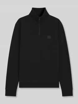 Boss Orange by Hugo Boss Regular Fit Troyer aus reiner Baumwolle Modell Zetrust