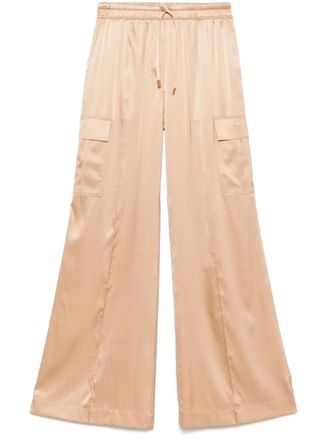 Tom Ford Cargohose aus Satin - Nude