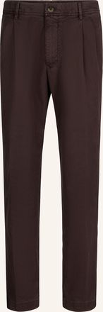 Windsor Windsor. Bundfaltenhose Regular Fit rot