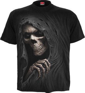 Spiral Grim Ripper Männer T-Shirt schwarz M 100% Baumwolle Gothic, Horror, Rockwear