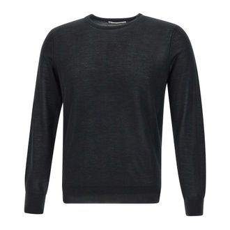 KANGRA Homme, Pulls, Noir, Taille: XL Pull en Cachemire et Soie Noir