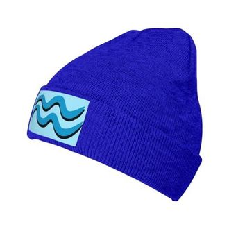 Generic Bonnet Tricoté Drapeau du Koweït Doux Bonnet Hiver Chaud Tricot Extensible Chapeau Tricoté pour Femme Ski Cyclisme