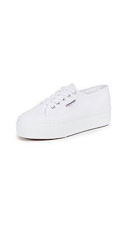 Superga Baskets Linea UP Down - Adulte (39,5 FR) (Blanc)