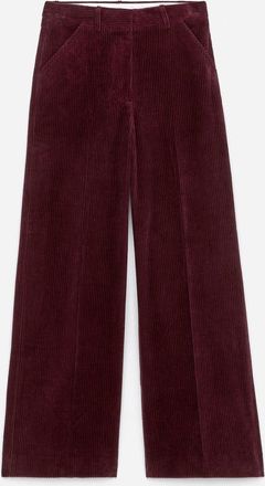 Arket Weite Cordhose -Rot