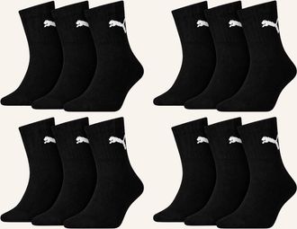 Puma Sportsocken Short Crew 12-Pack schwarz