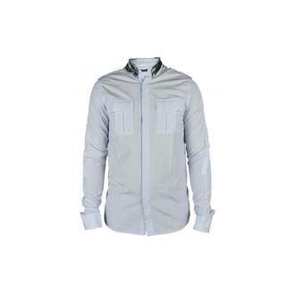 Balmain Homme, Chemises, Bleu, Taille: S Chemise Col Jean