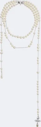 Vivienne Westwood Halskette Orb mit Zierperlen