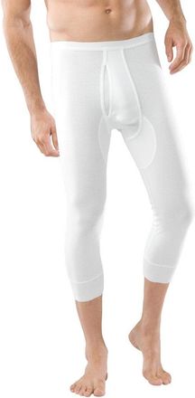 Schiesser Herren Lange Unterhose 005132-100, Gr. 7 (XL), Wei&szlig; (100-weiss)