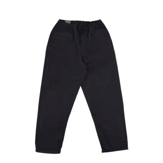 Vans Schwarze Baggy Tapered Hose mit Elastischem Bund - - Trousers - Herren - Schwarzk - XS