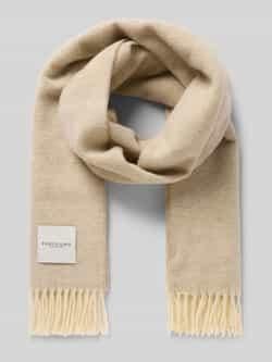 Profuomo Schal aus Wolle mit Fransen