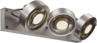 SLV Plafonniers int&eacute;rieurs kalu 3 spots QPAR111 plafonnier alu bross&eacute;. ES111 max. 3x75W SLV 147326