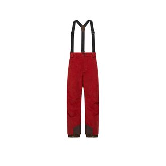 Moncler Moncler Corduroy Insulated Ski Trousers, Men, Red, Size: L