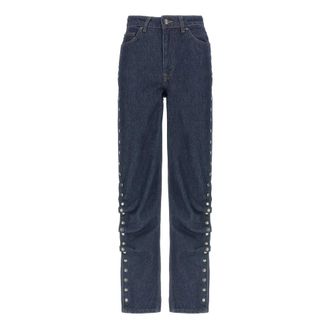 Rotate Jeans mit Kn&ouml;pfen - - Jeans - Damen - Blau - W27