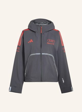 adidas Audi Revolut f1 Team Mechanics Regenjacke schwarz