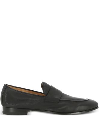 Ortigni Penny-Loafer aus Leder - Schwarz