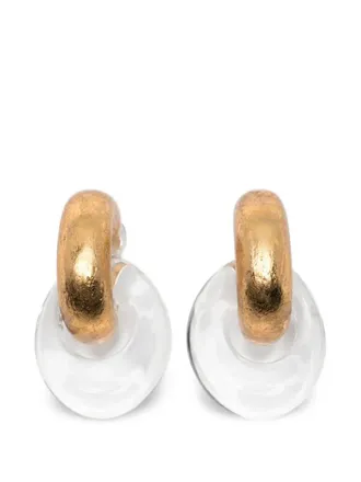 Monies Earrings Gold Havana