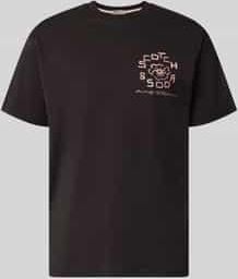 Scotch & Soda T-Shirt mit Label-Print und Rundhalsausschnitt